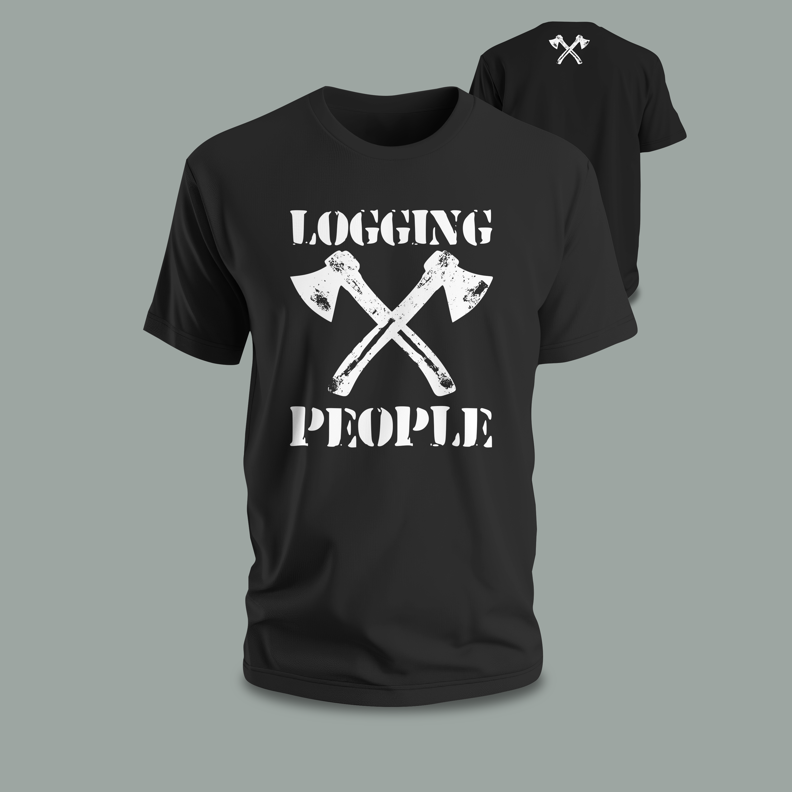 Logging People Premium Baumwoll-Shirt – IchundmeinHolz